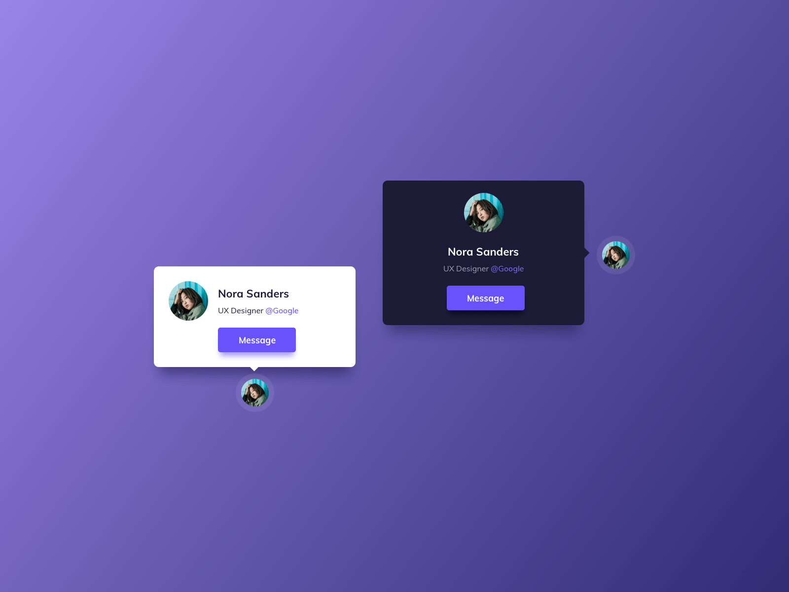 Profile Tool Tip Challenge On ICodeThis — CSS Dude